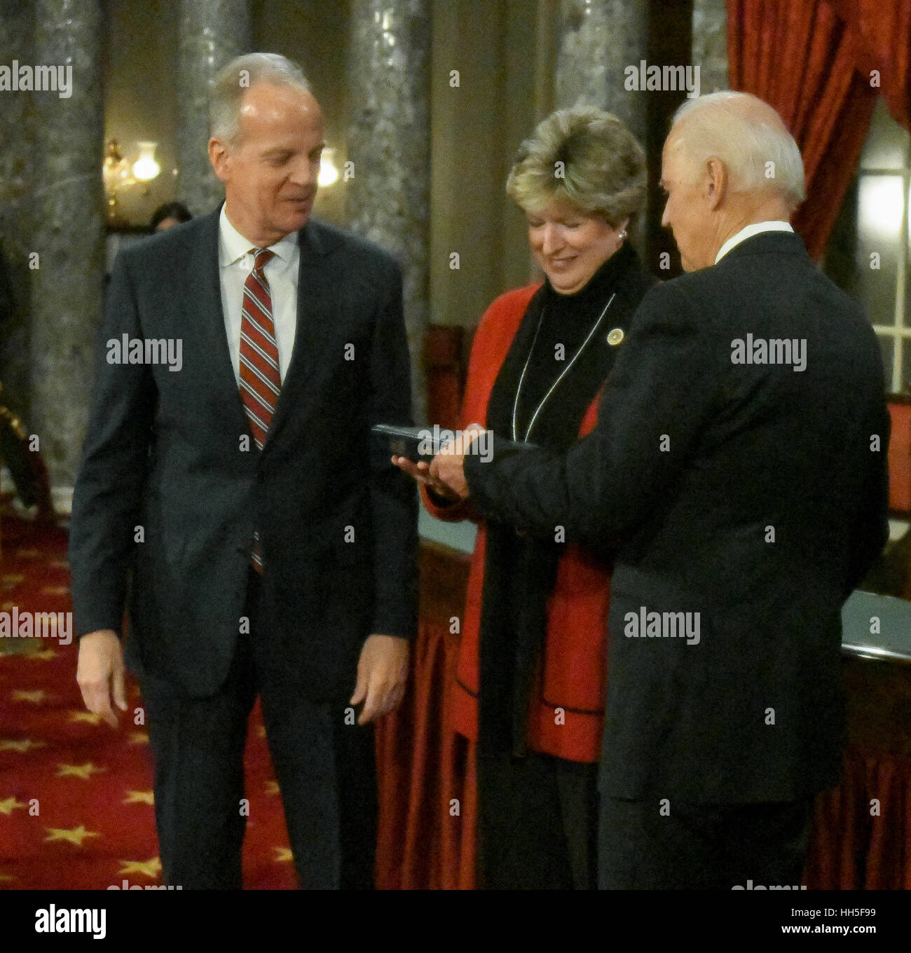 Washington, DC. USA, 3. Januar 2017 Senator Jerry Moran (R -KS) von am ...