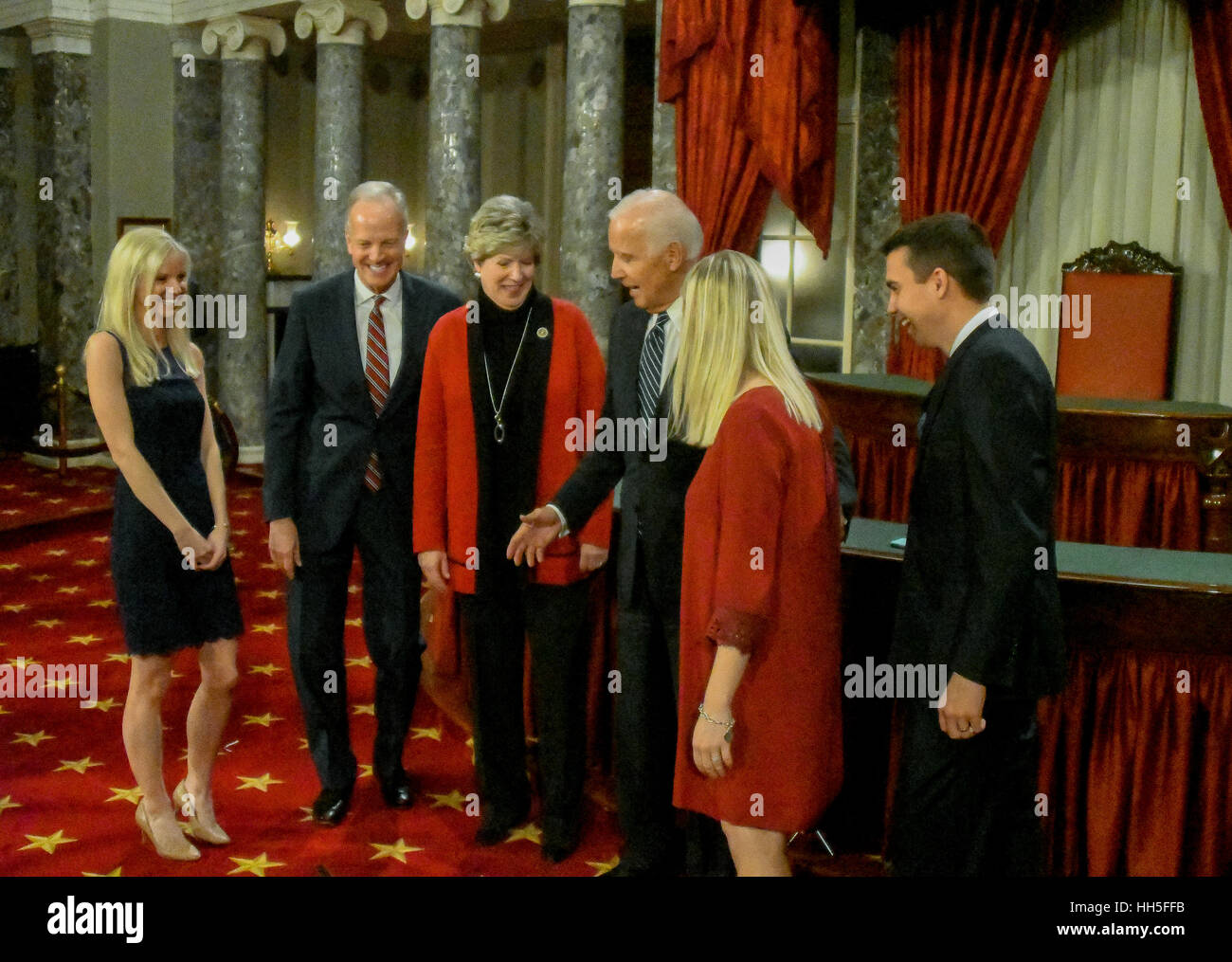Washington, DC. USA, 3. Januar 2017 Senator Jerry Moran (R -KS) von am ...