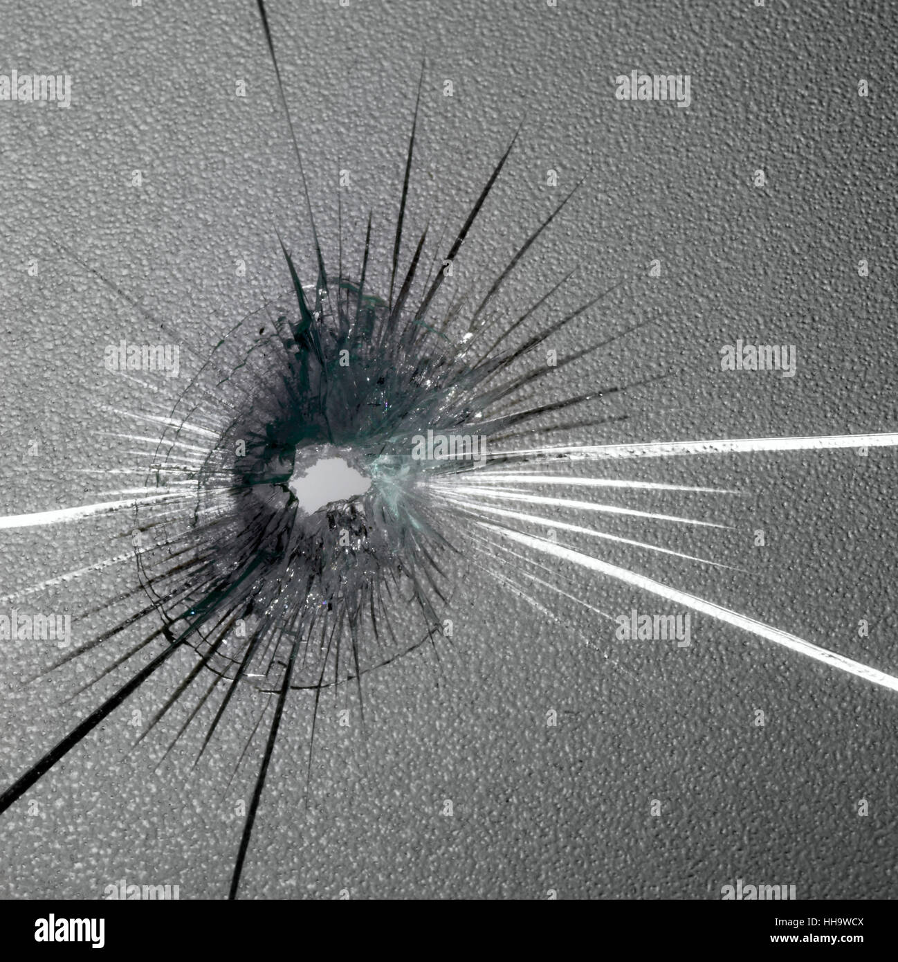 zerbrochen, sprang, glasig, Gefahr, rau, zerbrochen, Zerstörung ...