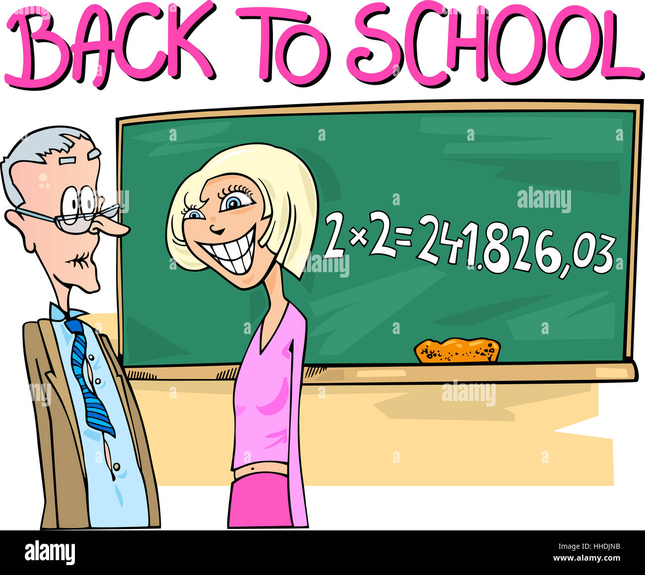 Bildung, Illustration, Teenager, Mathematik, Cartoon, Schule, Bildung ...