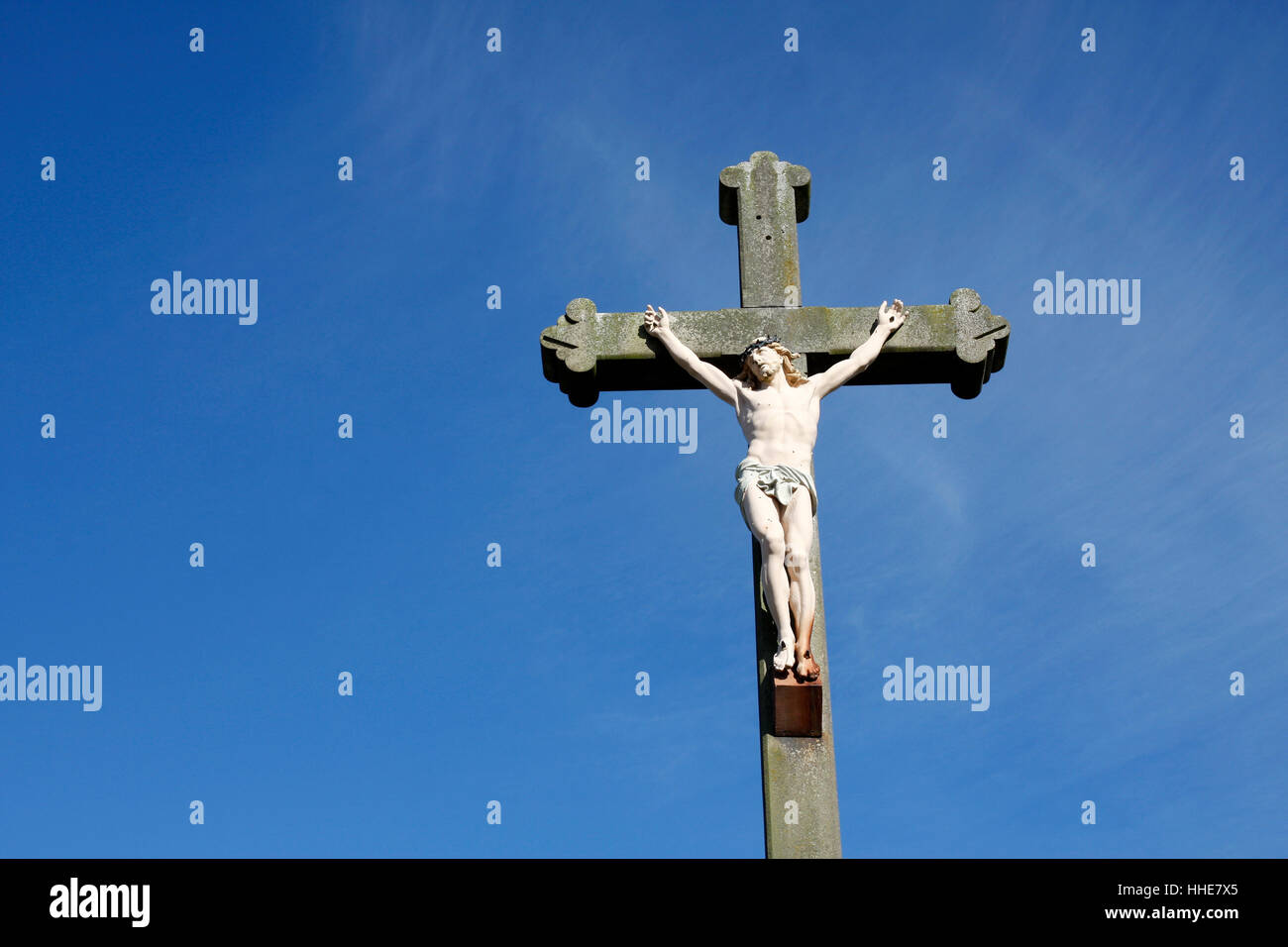 Jesus kreuz krone strahlen -Fotos und -Bildmaterial in hoher Auflösung – Alamy