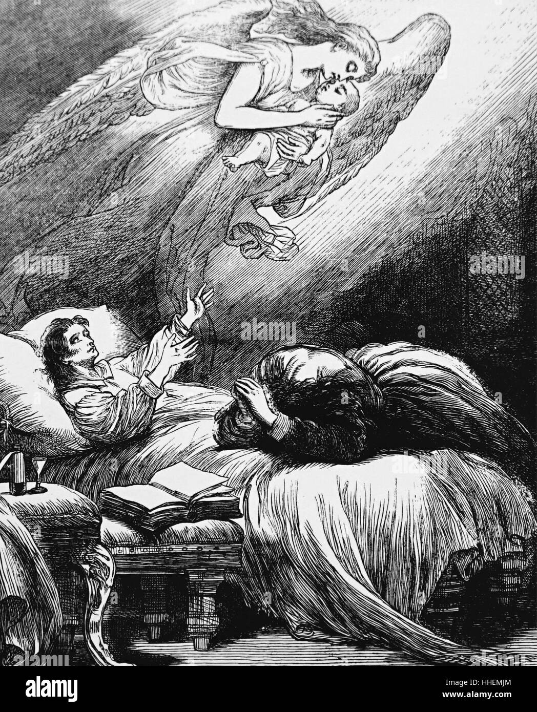 Trauern um den tod Schwarzweiß-Stockfotos und -bilder - Alamy