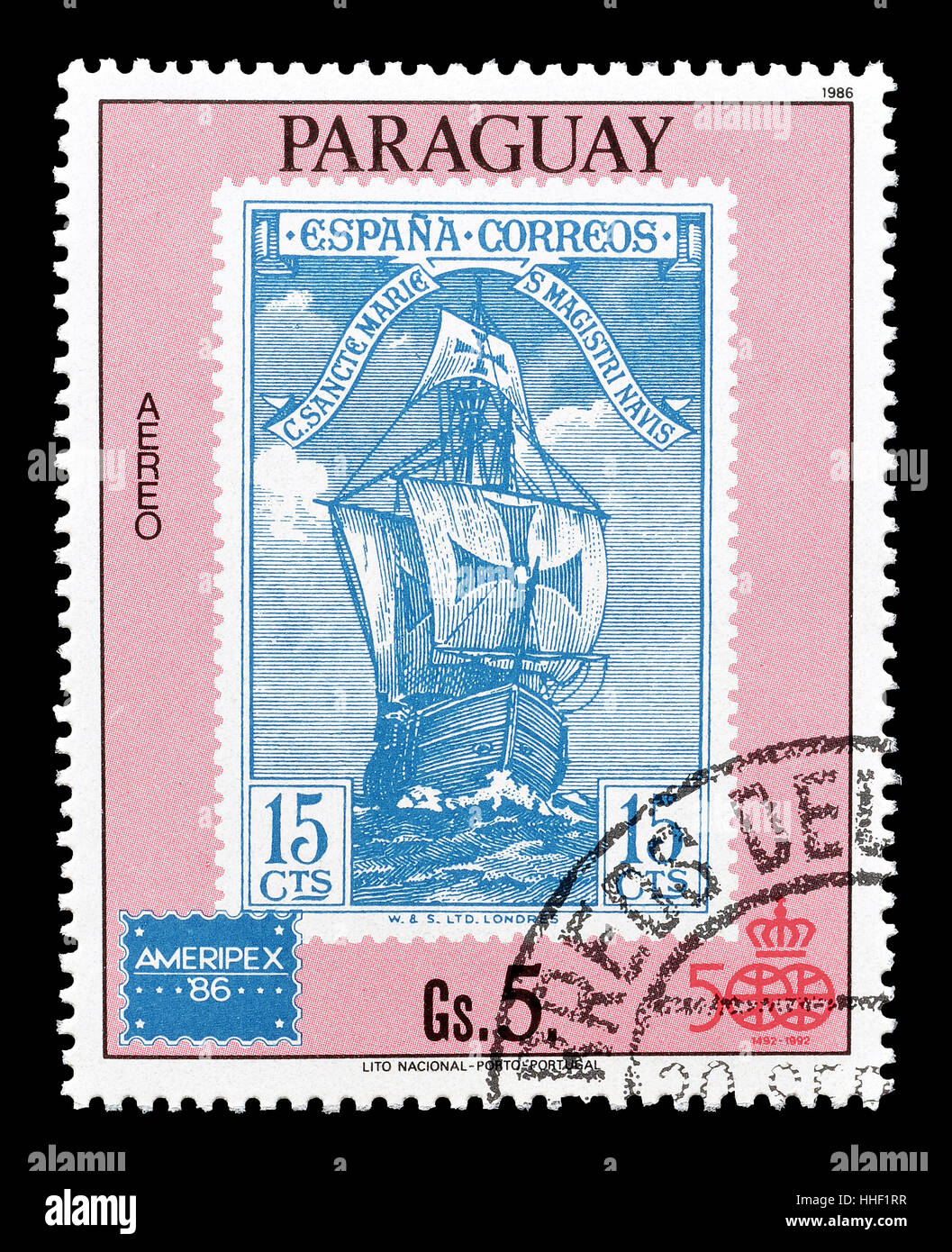 Paraguay postage stamp -Fotos und -Bildmaterial in hoher Auflösung ...