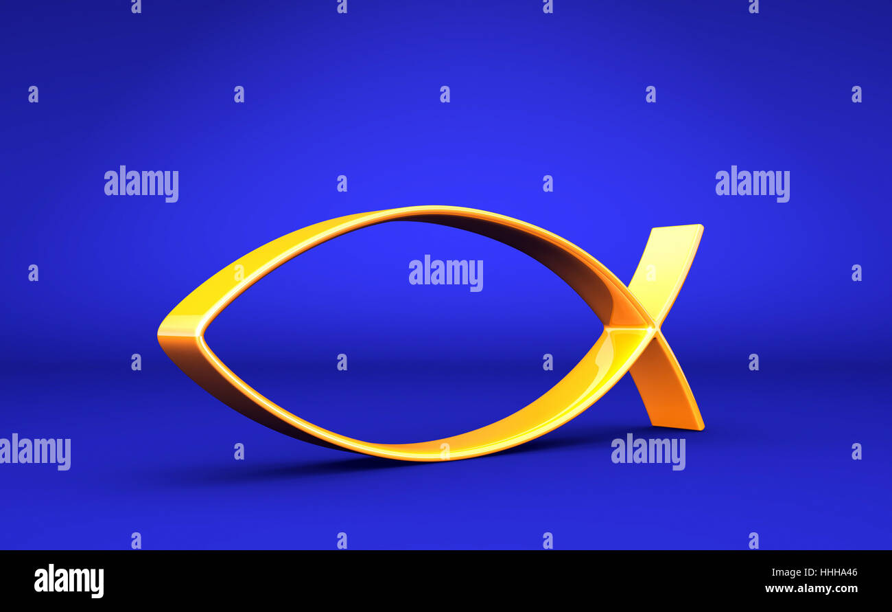 Christus Symbol Fisch Konfirmation Stockfotos und -bilder Kaufen - Alamy