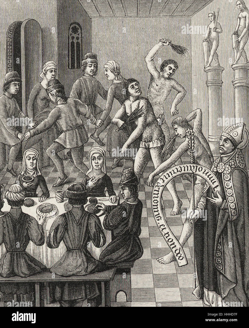 Ketzerei von der Flagellanten Stockfotografie - Alamy