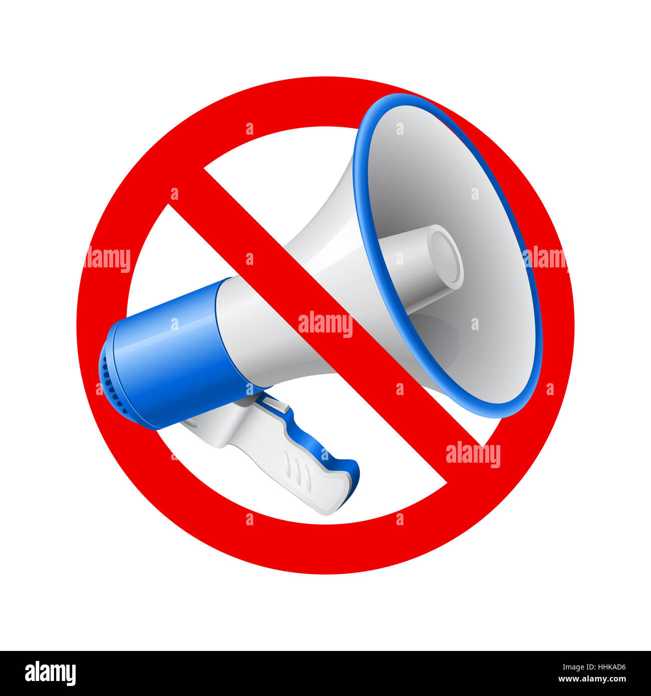 Das sprechen verbieten -Fotos und -Bildmaterial in hoher Auflösung – Alamy