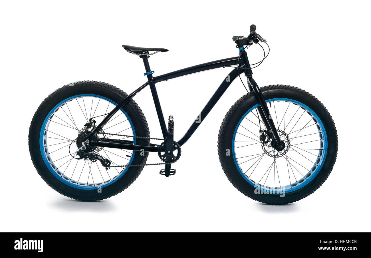 Fatbike (fat-Bike oder mit dem Fahrrad Fett-Reifen Stockfotografie - Alamy