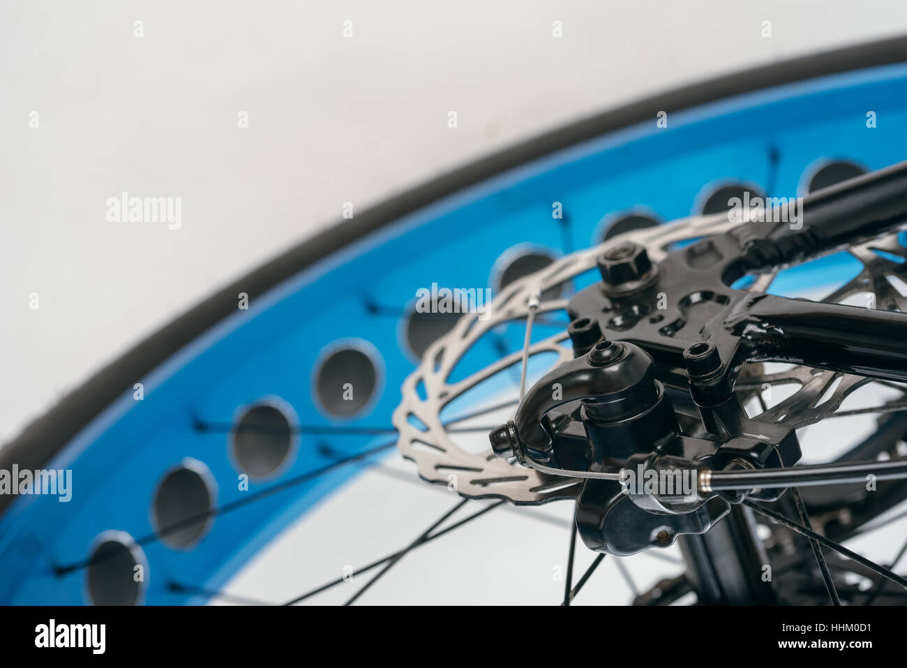 Fatbike (fat-Bike oder mit dem Fahrrad Fett-Reifen Stockfotografie - Alamy