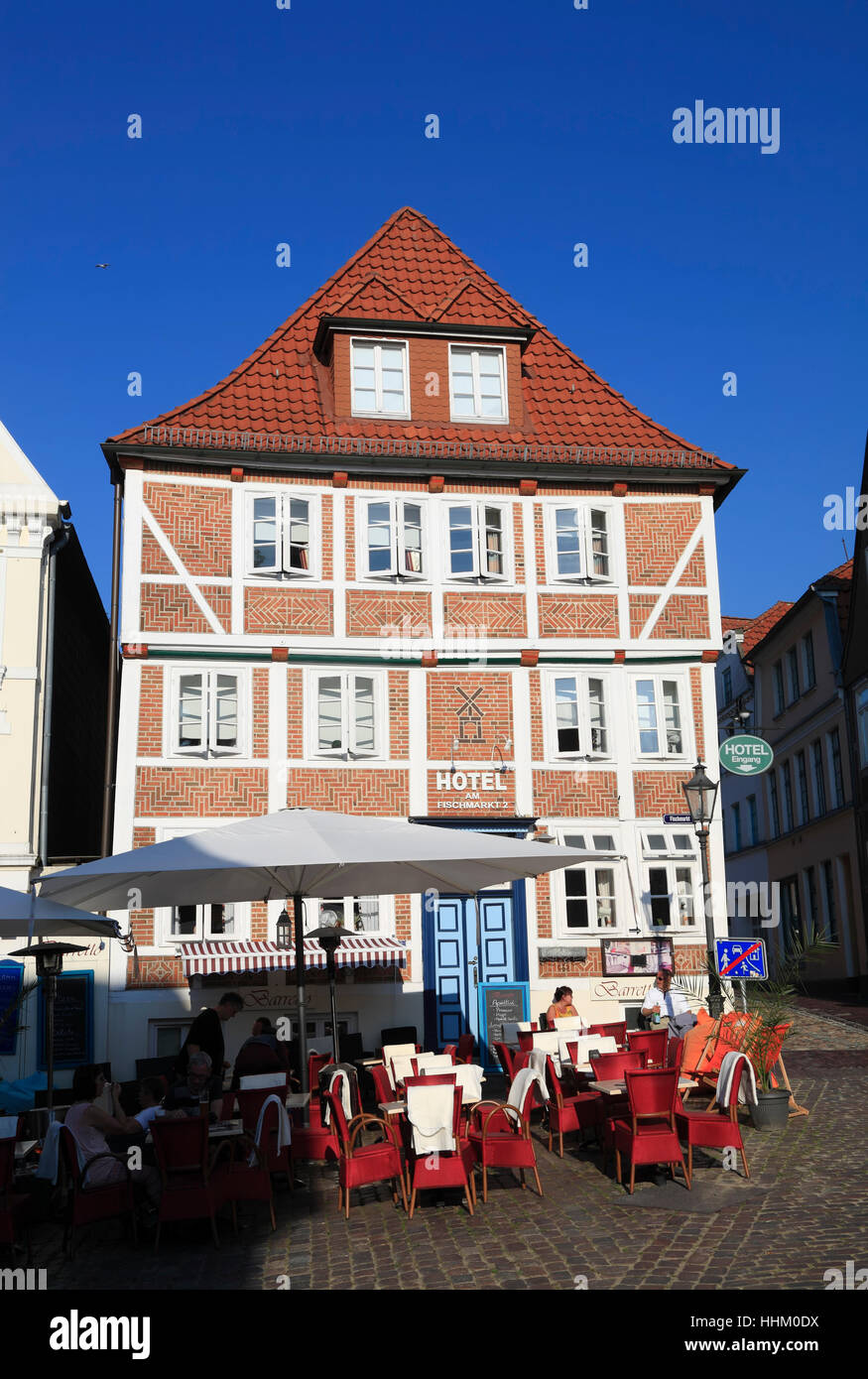 Stade, Hotel Am Fischmarkt, Altes Land, Niedersachsen, Deutschland ...