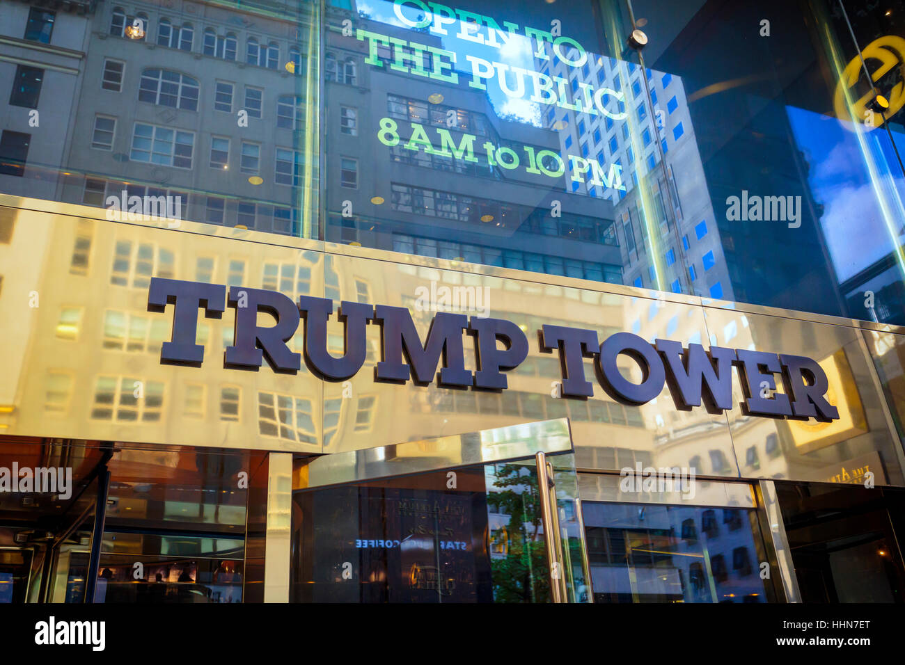 Trump tower new york -Fotos und -Bildmaterial in hoher Auflösung – Alamy