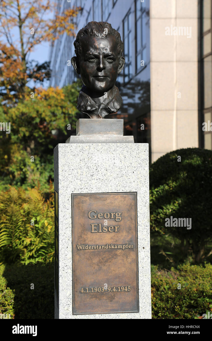 Bust Georg Elser Stockfotos & Bust Georg Elser Bilder - Alamy