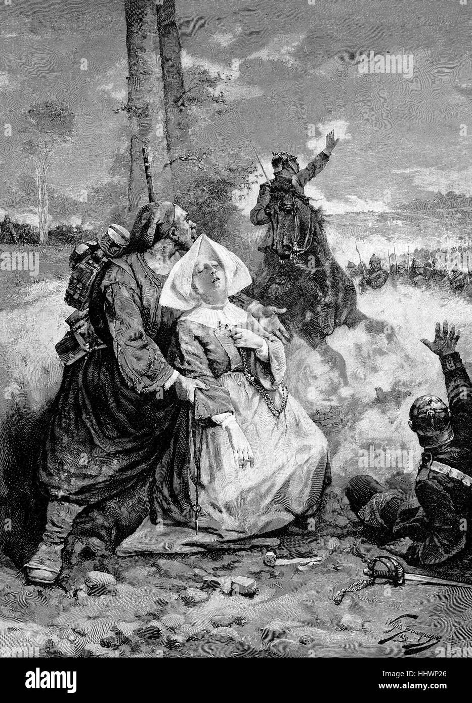 Nonne stirbt bei der arbeit im krieg -Fotos und -Bildmaterial in hoher ...