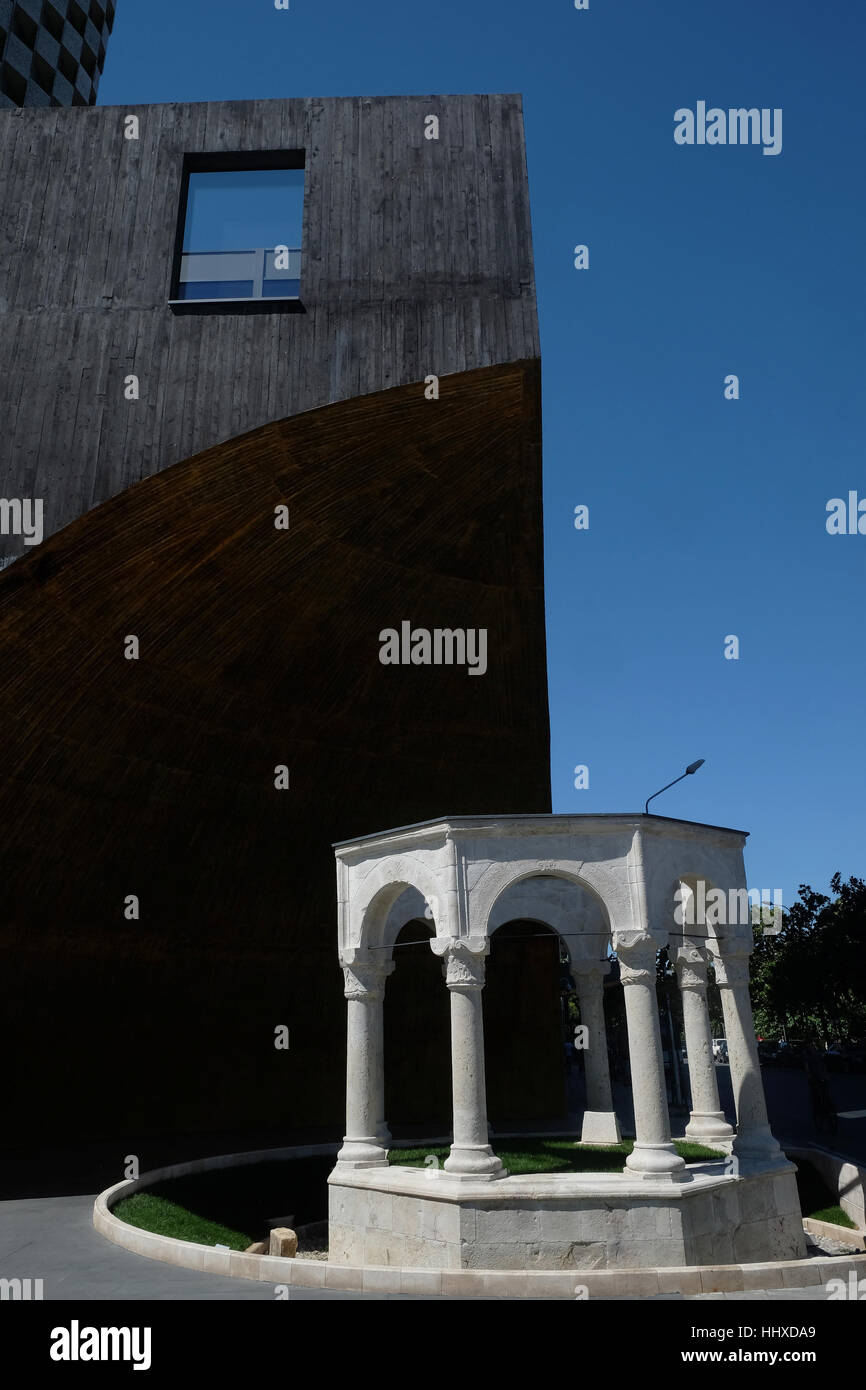 Das monumentale Grab von Kapllan Pasha, Tirana, Albanien ...