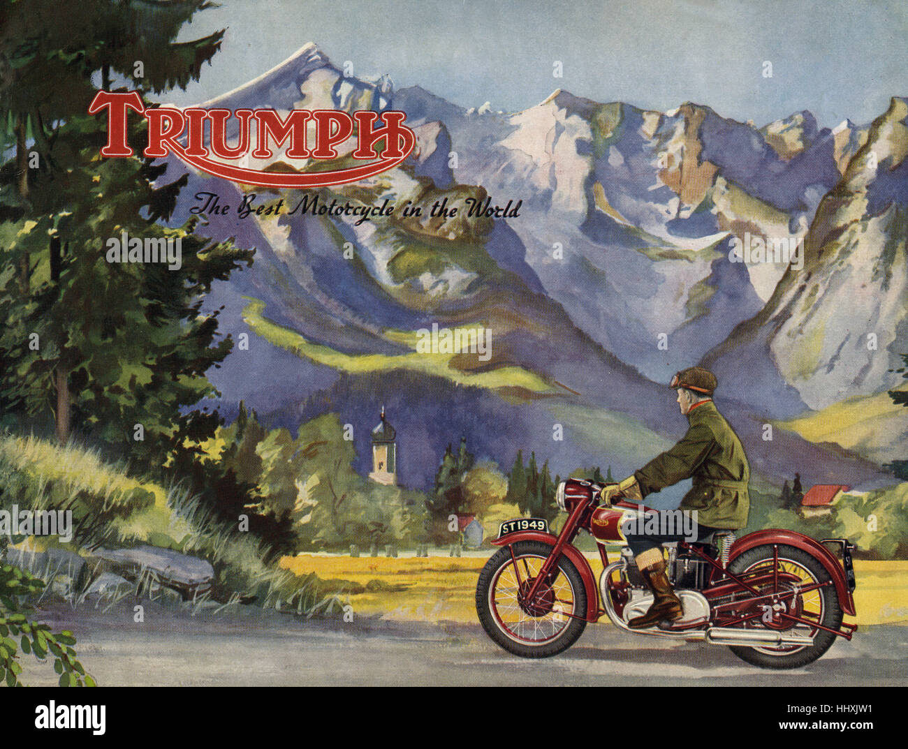 Triumph Speed Twin Stockfotos und -bilder Kaufen - Alamy