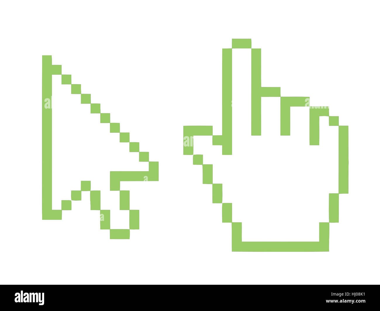 Computer mouse hand cursor symbols -Fotos und -Bildmaterial in hoher ...