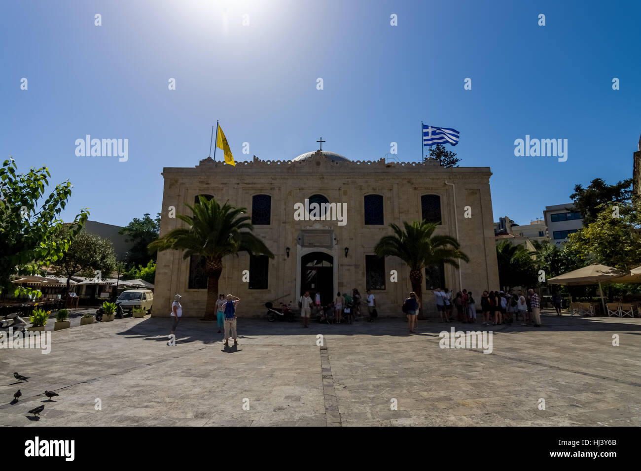 Church Saint Titus Heraklion Crete Stockfotos und -bilder Kaufen - Alamy