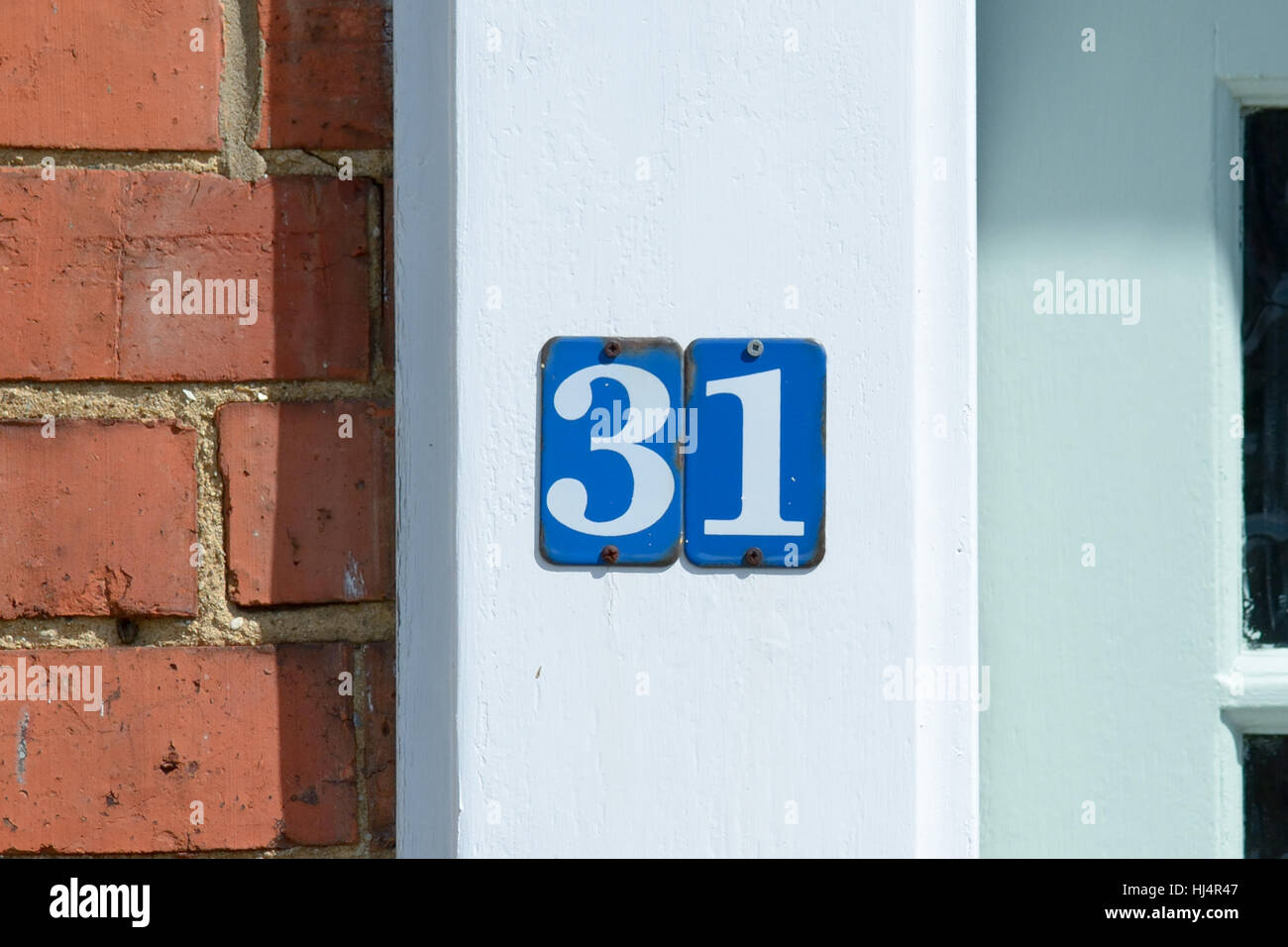 Hausnummer 31 zeichen -Fotos und -Bildmaterial in hoher Auflösung – Alamy