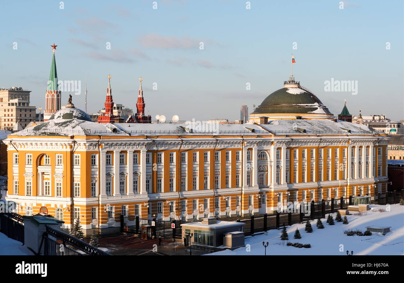 Kremlin Senate Stockfotos und -bilder Kaufen - Alamy