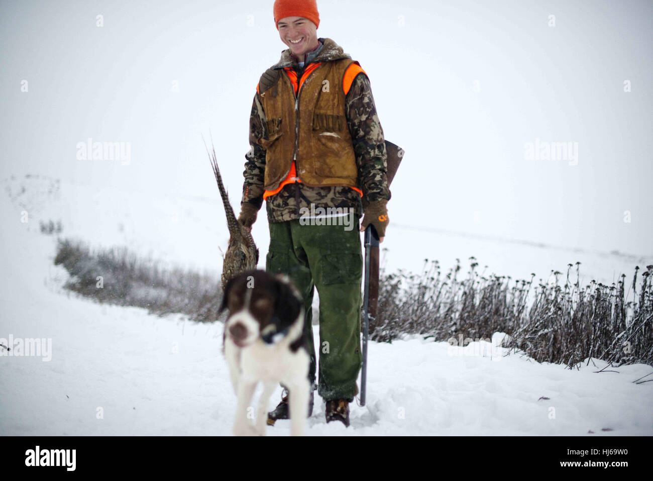Spokane, WA, USA. 23. Dezember 2016. Kit Conklin und Keith Conklin ...