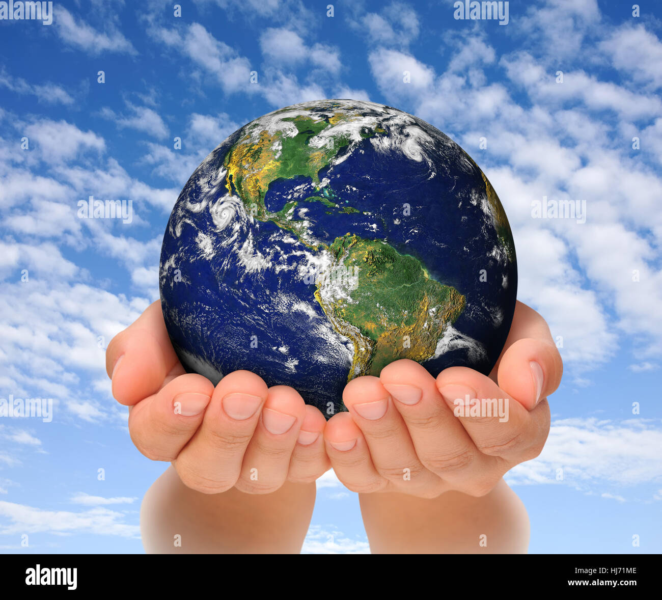 Hand, Hände, Amerika, Ökologie, Globus, Planeten, Erde, Welt, Kugel ...