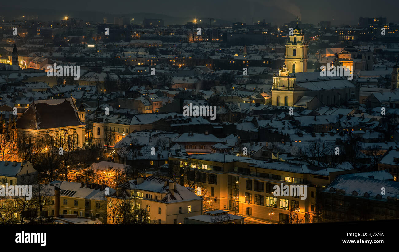 Vilnius Winter Stockfotos und -bilder Kaufen - Alamy
