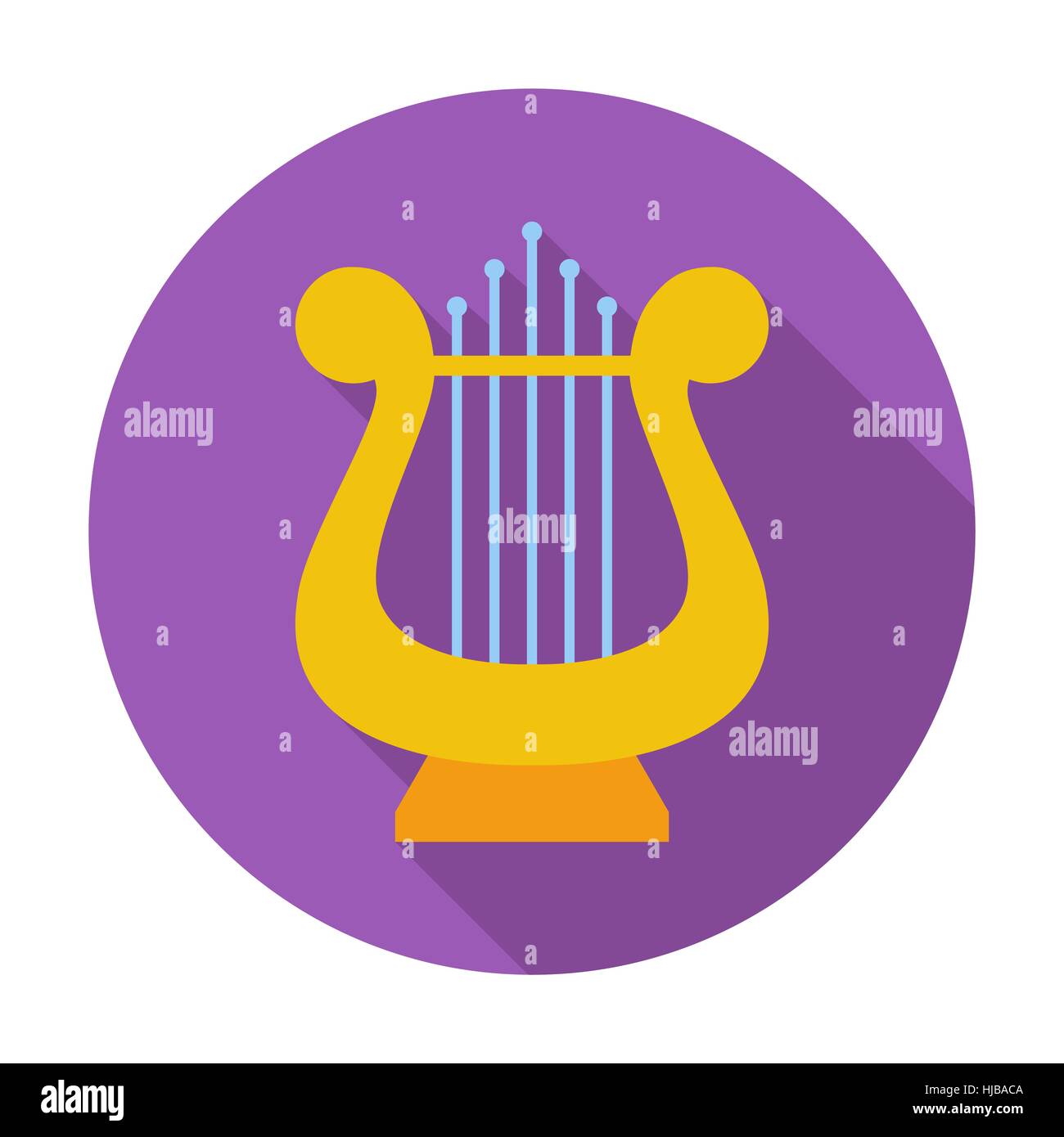 Griechischer musiker und lyra Stock-Vektorgrafiken kaufen - Alamy