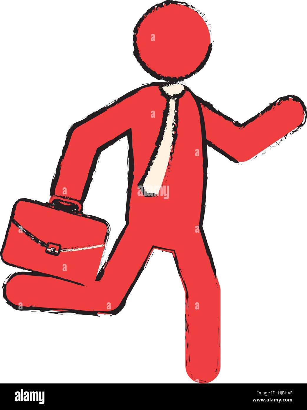 Geschäftsmann executive Piktogramm Symbol Vektor Illustration Grafik ...