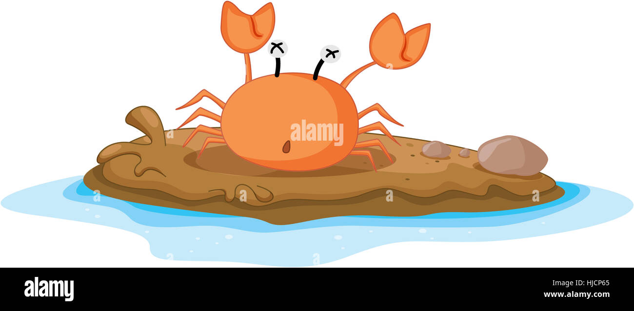 Cartoon Krabbe Stockfotos & Cartoon Krabbe Bilder - Alamy