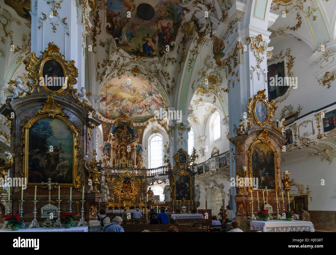 Andechs: Kloster Andechs; Kloster Kirche, Oberbayern, Oberbayern ...