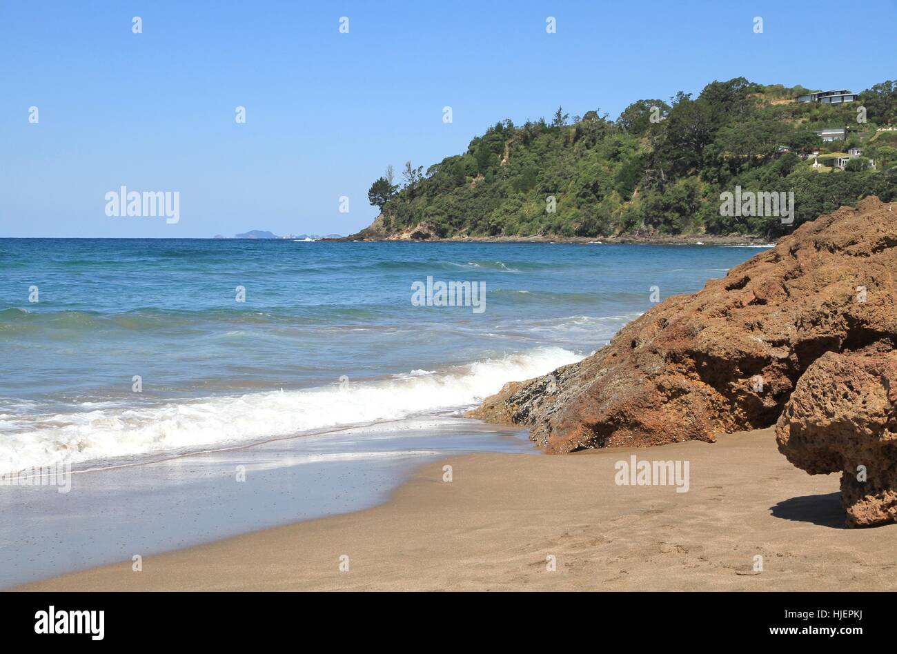 Neuseeland, Halbinsel, Natur, Berge, Strand, Meer, Strand, Meer ...