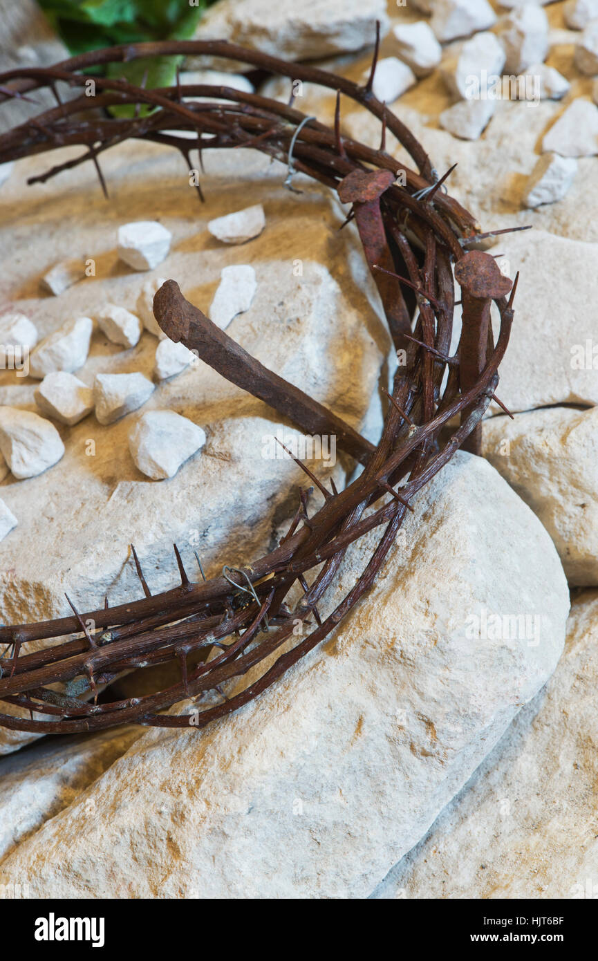 Crown of thorns jesus -Fotos und -Bildmaterial in hoher Auflösung - Seite 2 - Alamy