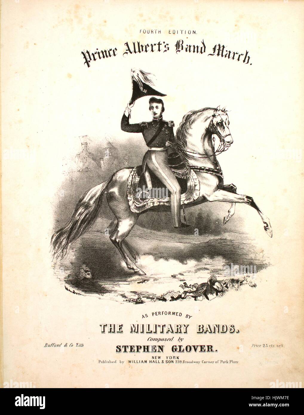 Noten-Cover-Bild des Liedes "Prinz Alberts Band März vierte Edition ...