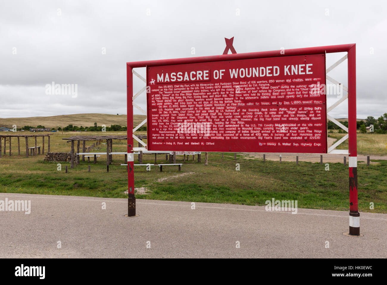 Wounded knee massacre -Fotos und -Bildmaterial in hoher Auflösung – Alamy
