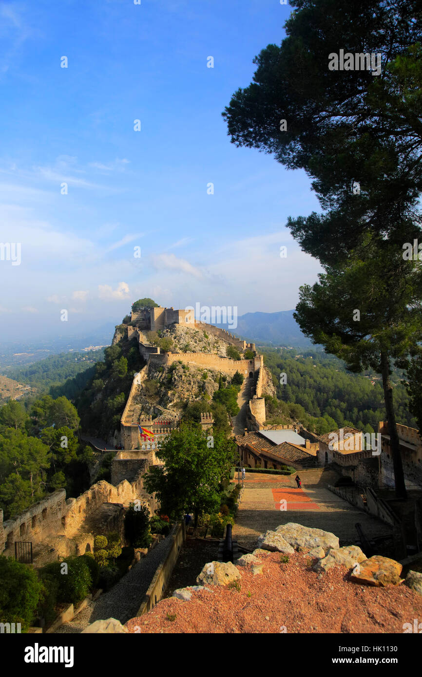 Castle xàtiva jativa valencia province -Fotos und -Bildmaterial in ...