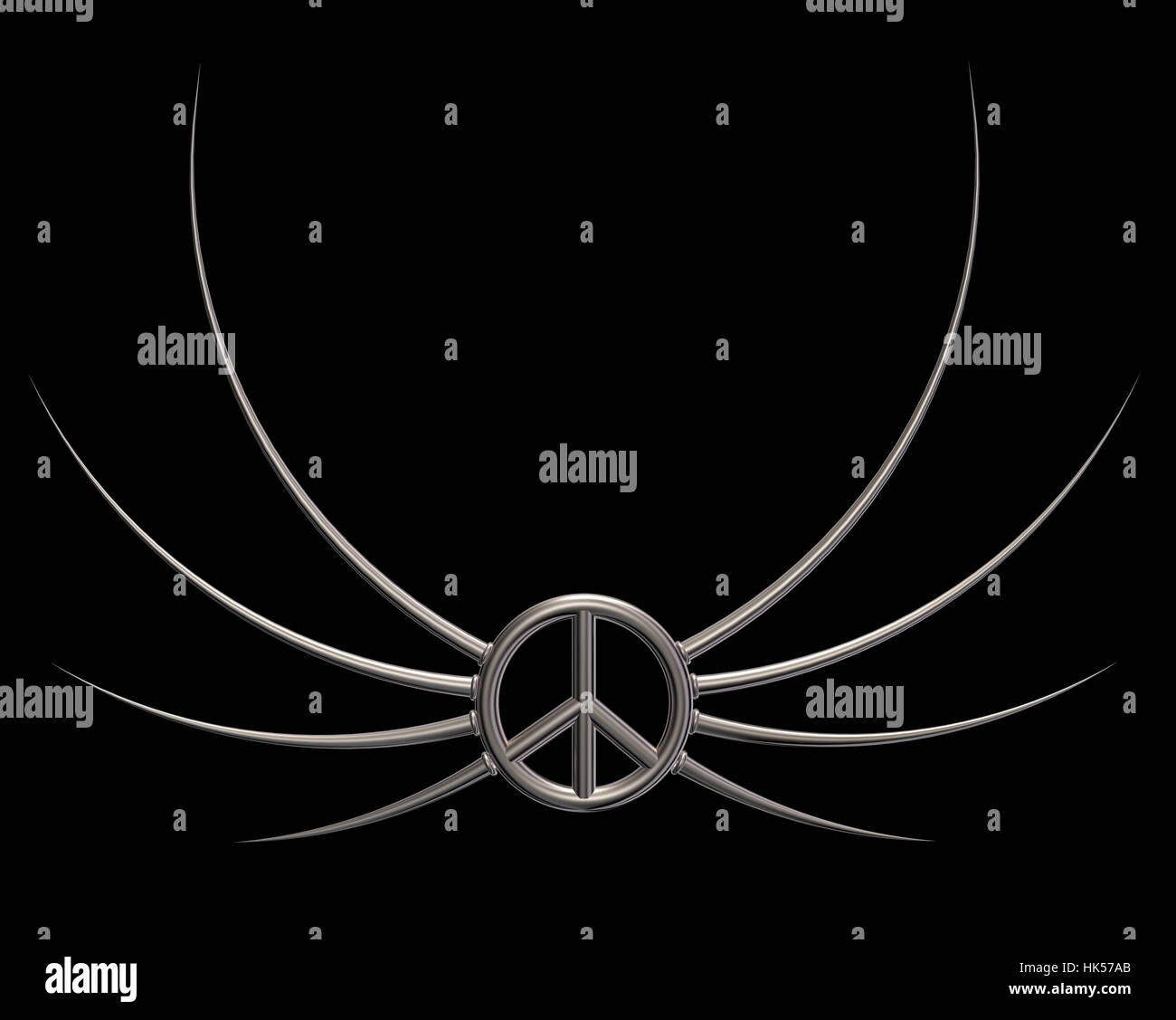 Zeichen, Signal, Distel, Dornen, Frieden, Spikes, Piktogramm, Symbol ...