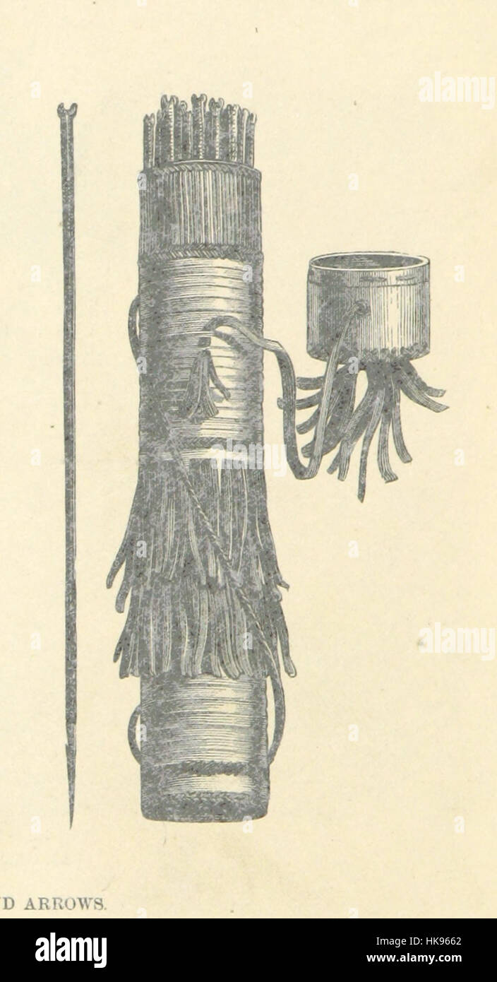 Eine Illustration aus der „Naturgeschichte des Menschen“, die eine ...