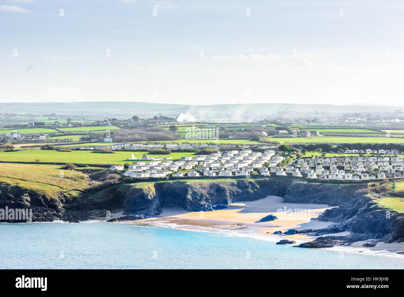 Polventon bay cornwall -Fotos und -Bildmaterial in hoher Auflösung – Alamy
