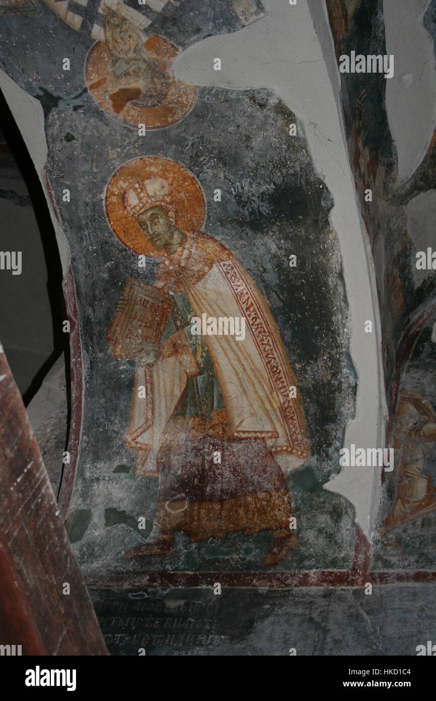 Die Fresken der St. Nikita Kirche in Banjani sind ein beeindruckendes Beispiel byzantinischer ...