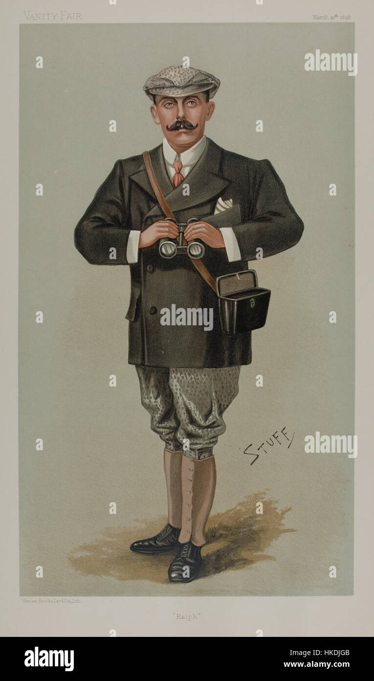 Diese Illustration von Ralph Sneyd wurde auf der *Vanity Fair* am 10 ...