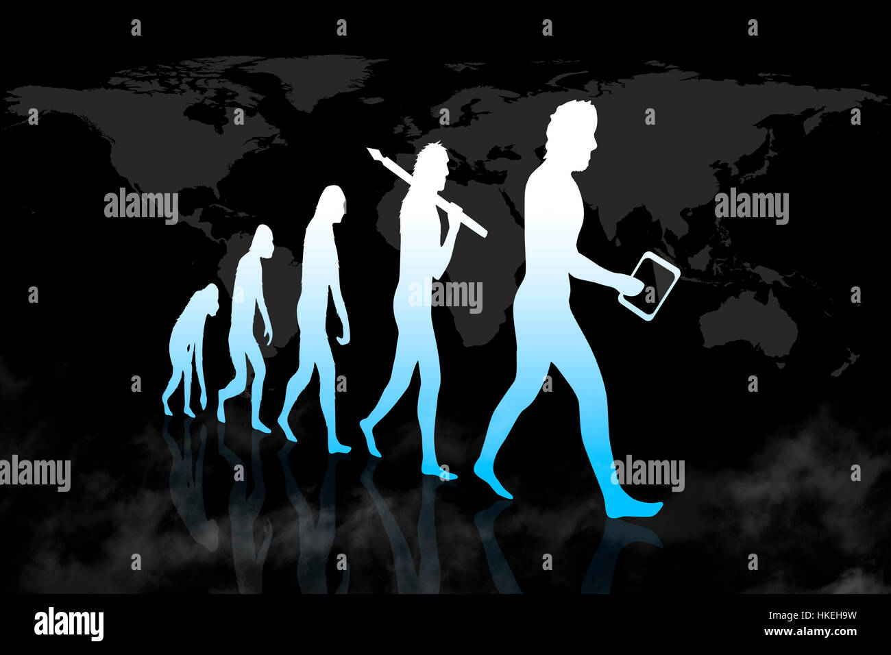 Evolution darwin zeichnung -Fotos und -Bildmaterial in hoher Auflösung ...