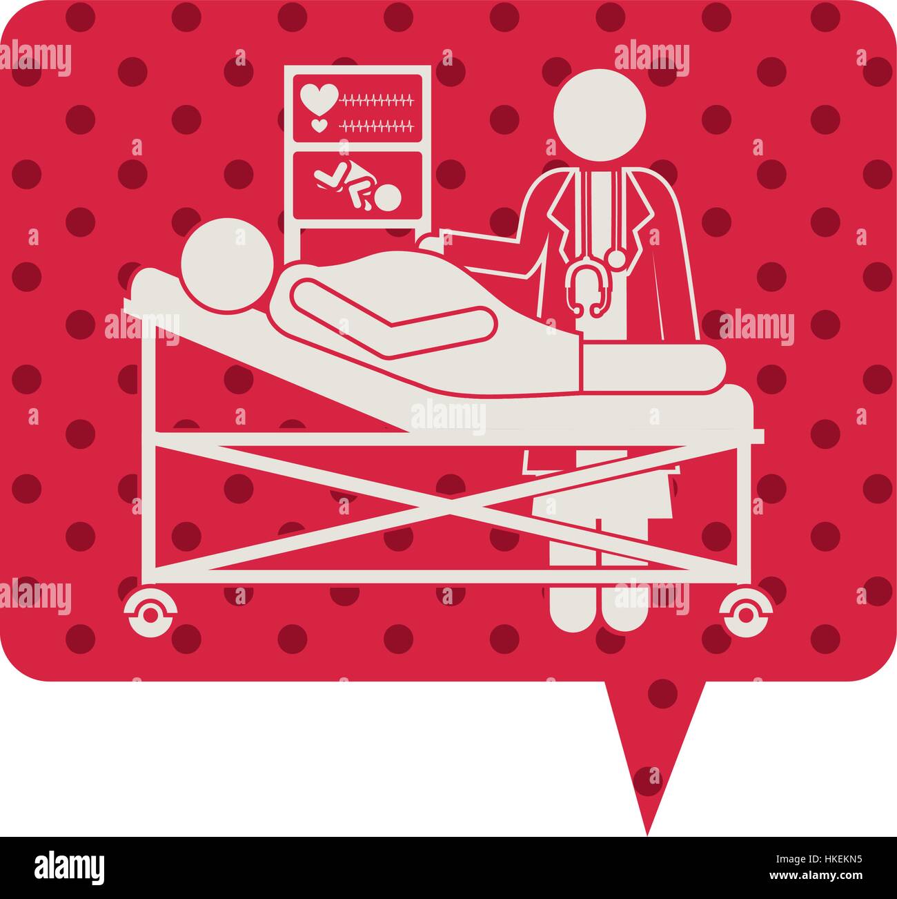 Der Geburt Piktogramm Symbol Vektor Illustration Grafik-design Stock ...