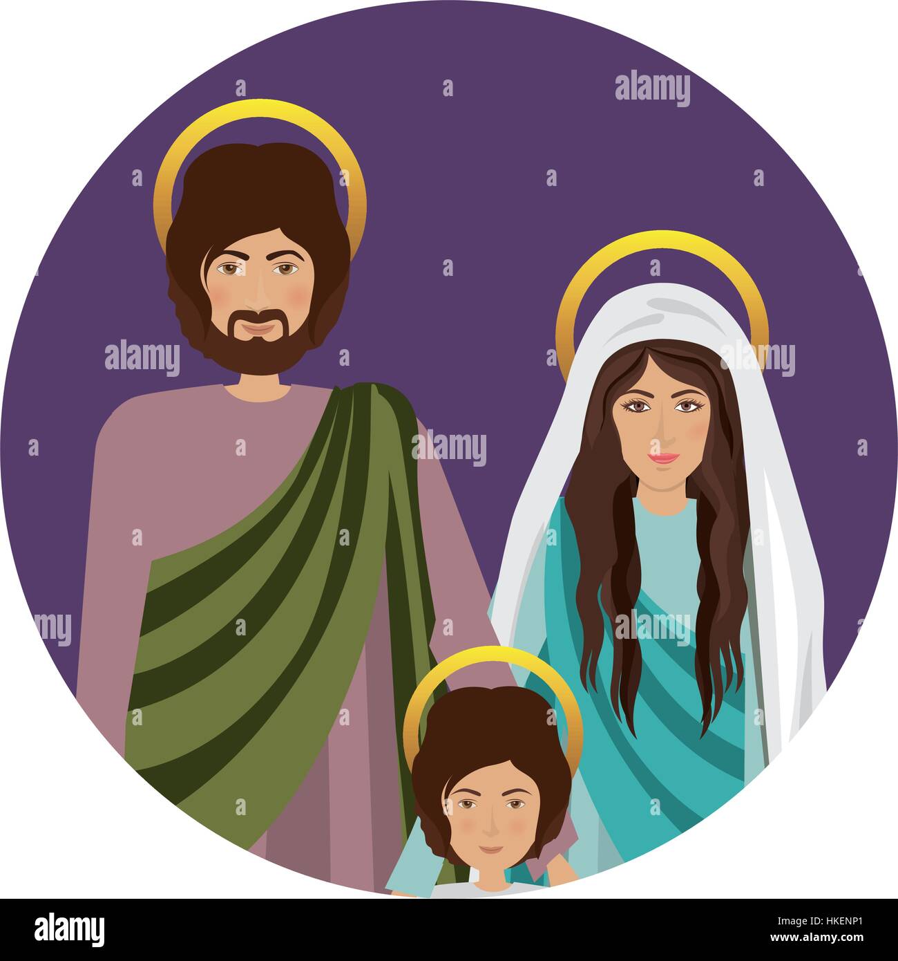 Jesus god joseph cartoon design -Fotos und -Bildmaterial in hoher ...