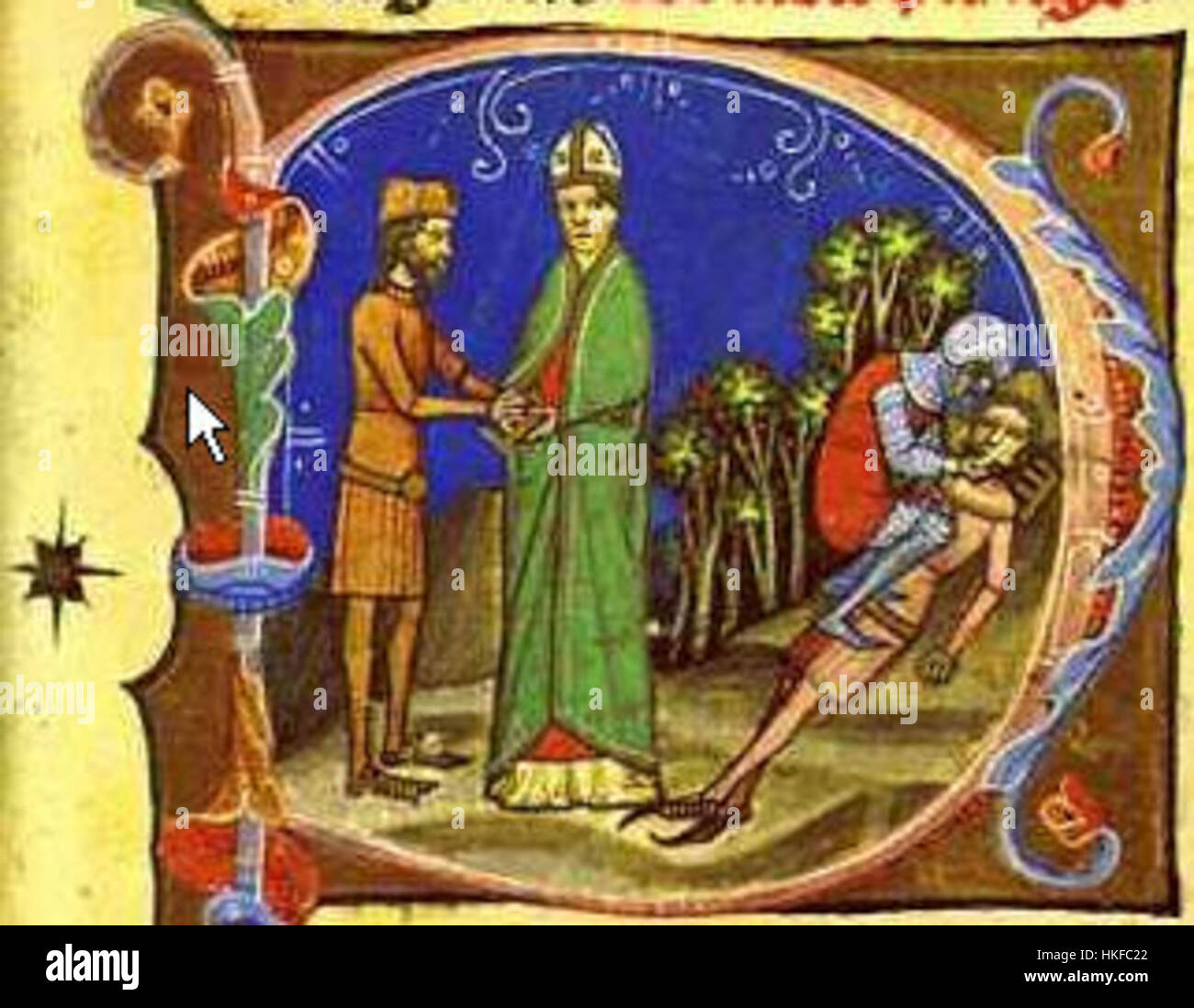 Das Gemälde „Petr Orseolo“ stellt eine historische Figur dar, wahrscheinlich eine Herrscherin ...