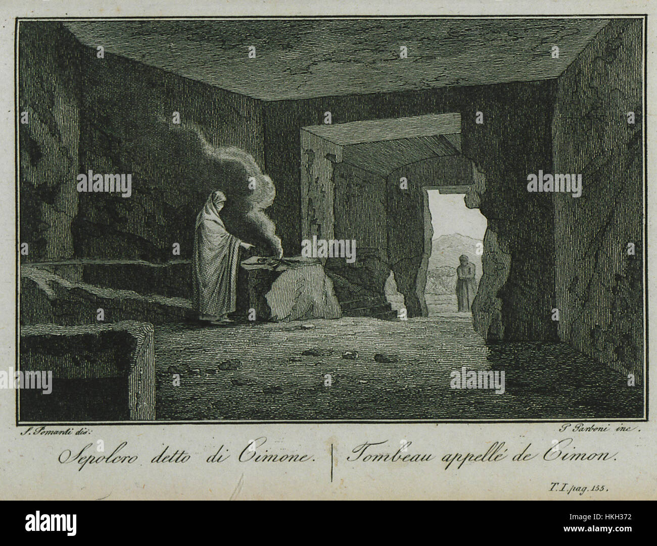 Das „Sepolcro detto di Cimone Pomardi“ (1820) ist ein italienisches ...