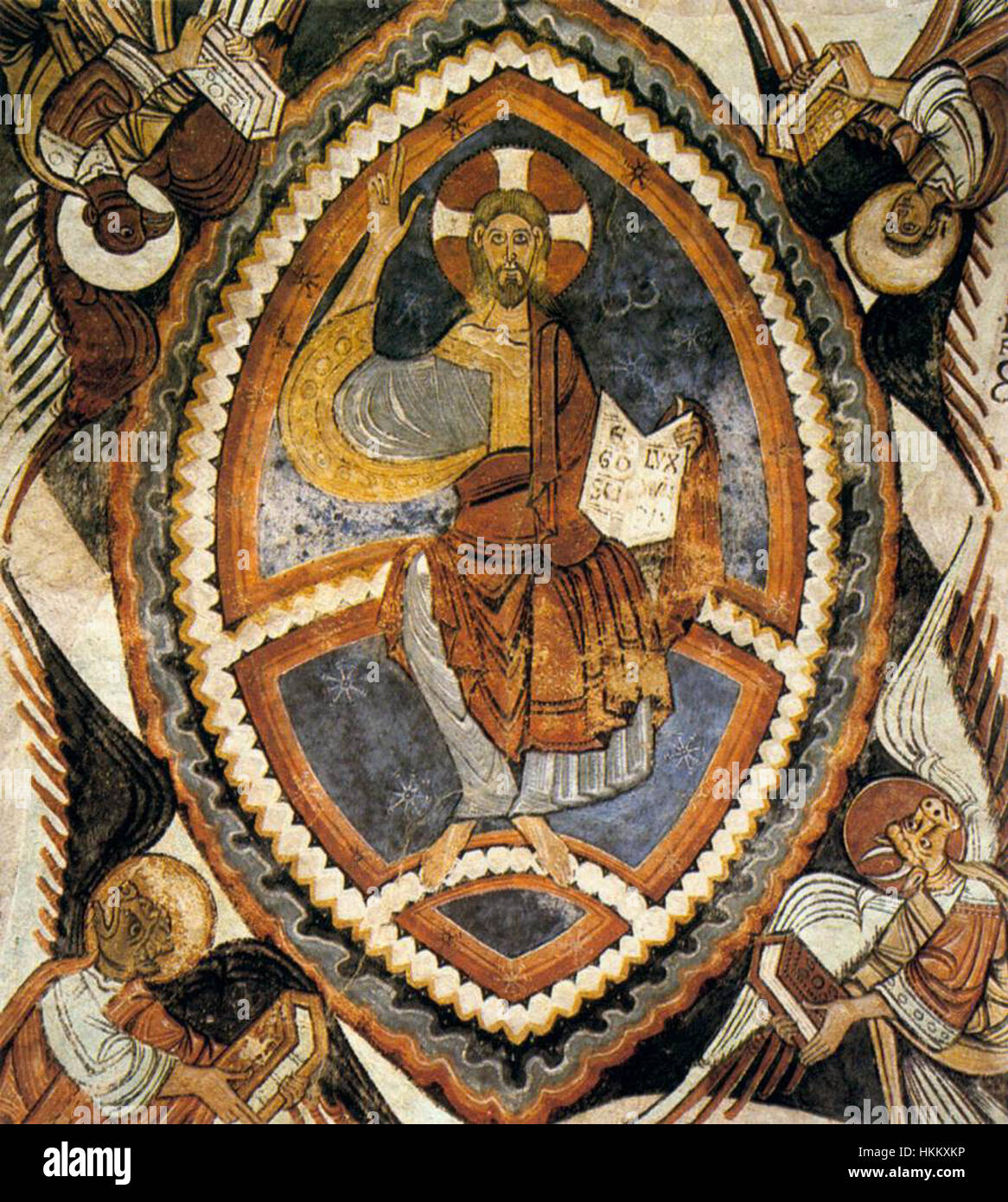 â€˜Christ Pantocratorâ€™ ist eine byzantinische Ikone aus dem 12. Jahrhundert, die Christus als ...