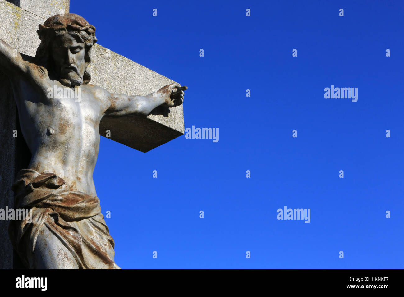 Jesus christ crucifixion sculpture -Fotos und -Bildmaterial in hoher Auflösung – Alamy