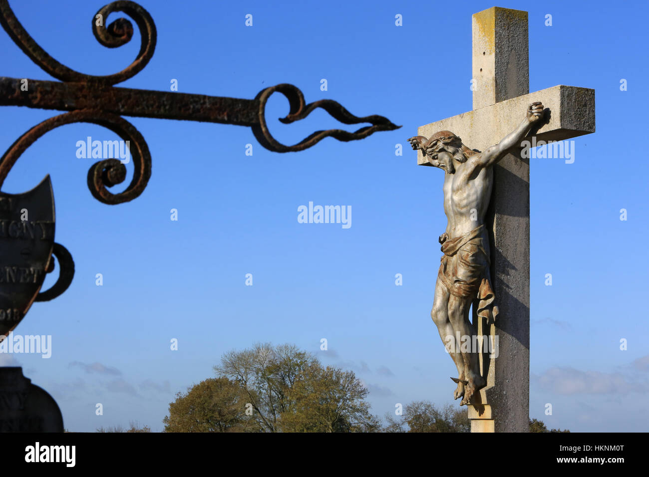 Jesus christ crucified cross -Fotos und -Bildmaterial in hoher Auflösung – Alamy