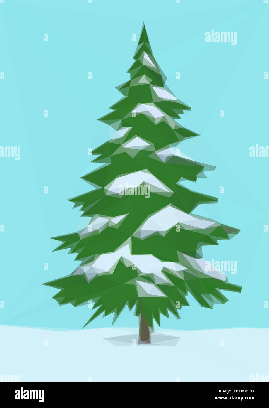 Tannenbaum tanne Stock-Vektorgrafiken kaufen - Alamy