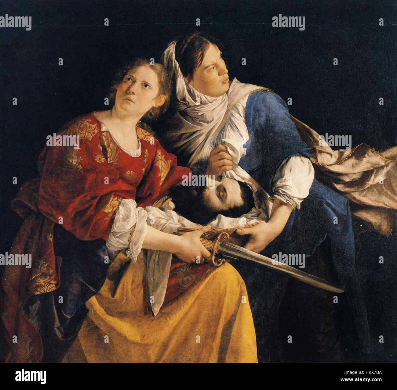 Judith und ihre magd mit dem kopf von holofernes -Fotos und ...