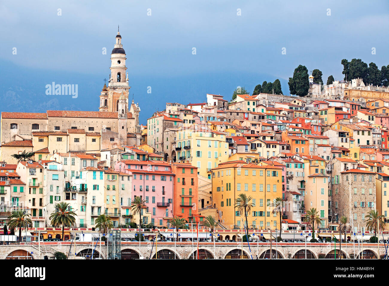 Menton, Côte d ' Azur, Frankreich Stockfotografie - Alamy